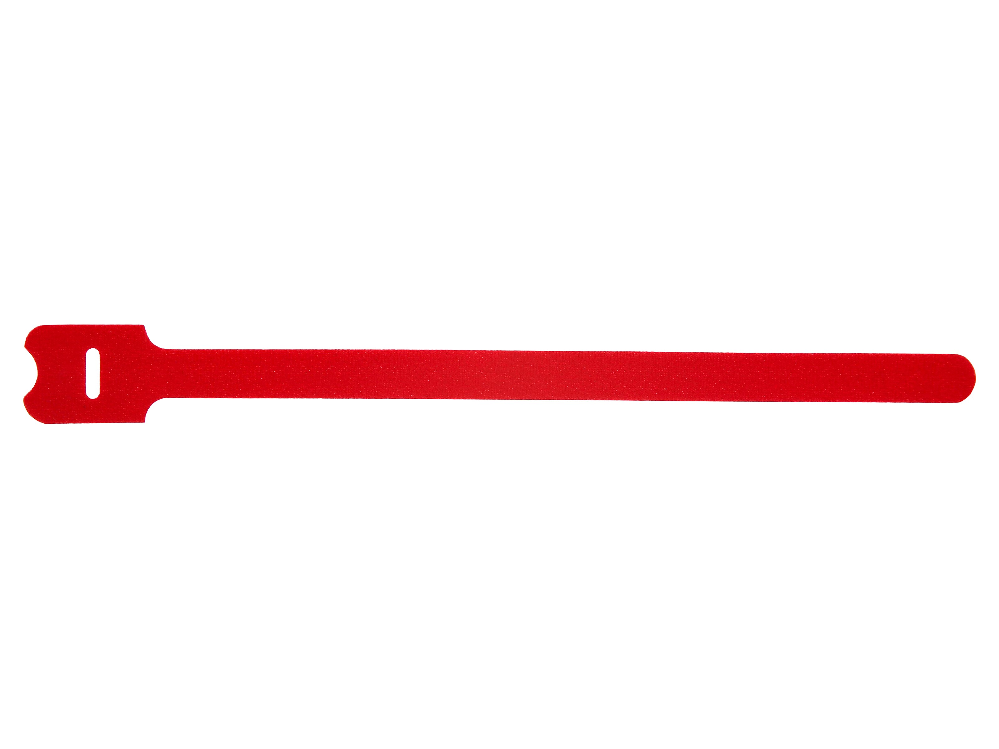 12 Inch Red Reuseable Tie Wrap - 10 Pack - Secure Cable Ties